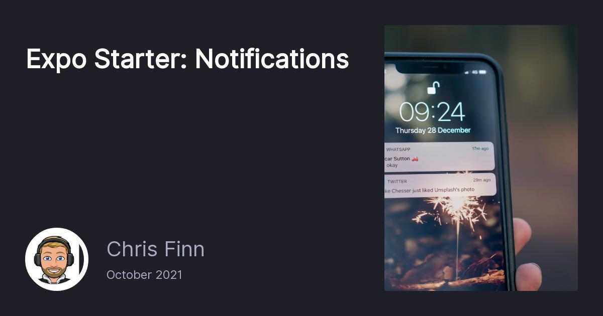 Expo Starter: Notifications